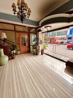 Entrada do alojamento