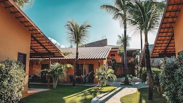 Espaço exterior para banquetes