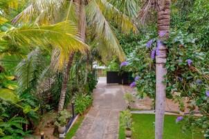 Entrada do alojamento