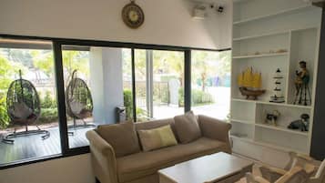 Sala de estar do lobby