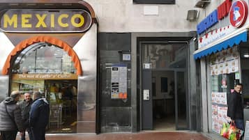 Entrada do alojamento