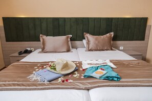 Quarto Duplo ou Twin, vista para o jardim | Minibar, cofre no quarto, ferro/tábua de engomar, camas desdobráveis