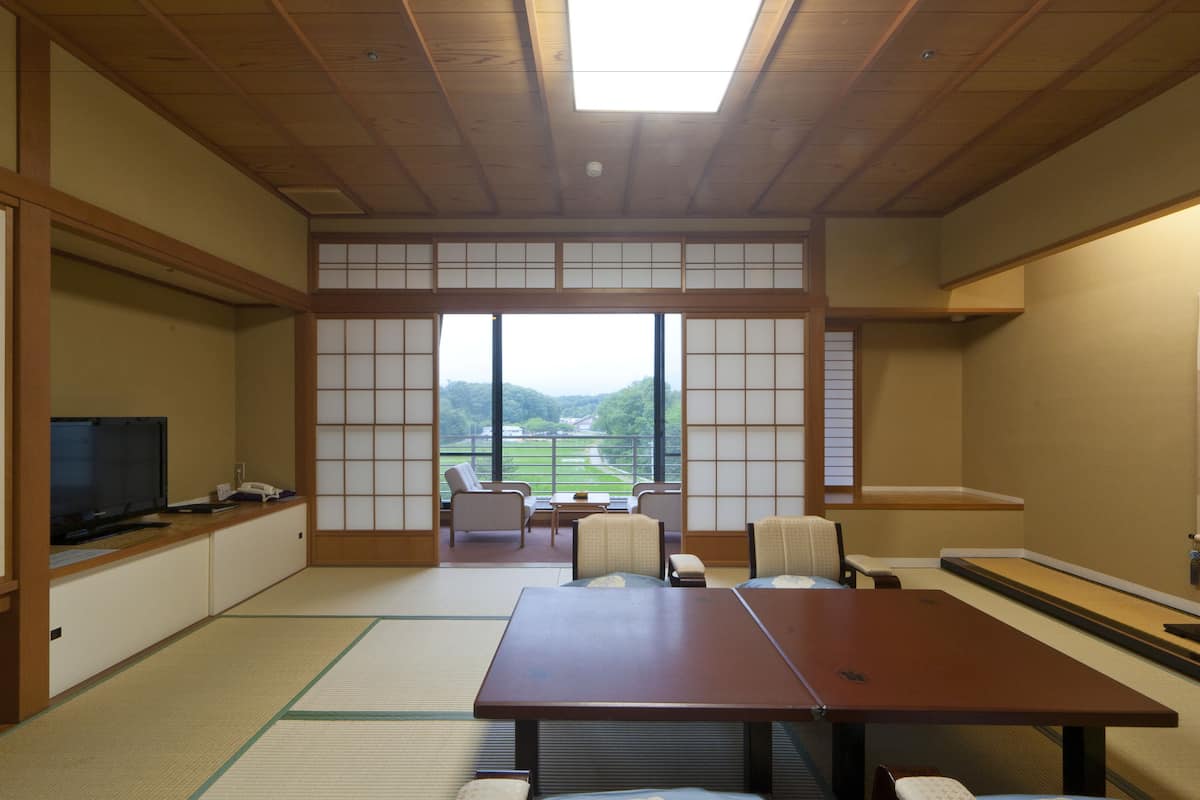 Quarto tradicional (Japanese Style, Kissyoutei) | Frigobar, cofres nos quartos