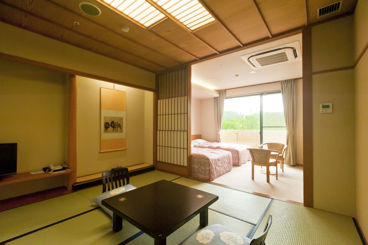 Quarto tradicional (Ryuguden Annex) | Frigobar, cofres nos quartos