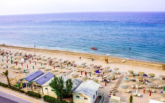 Uma praia privada nas proximidades 
