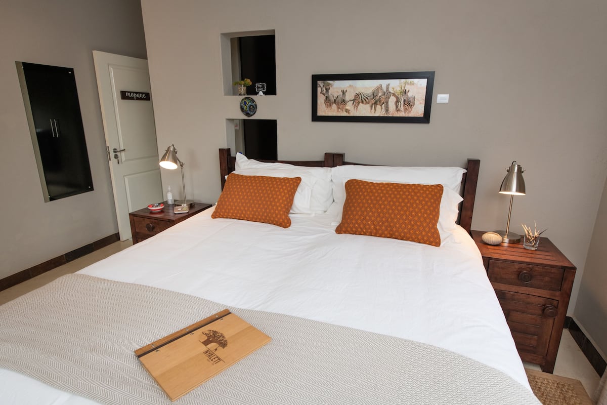 310 deluxe double room with deck | 1 quarto, roupa de alta qualidade, cofre no quarto, camas desdobráveis