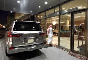 Entrada do alojamento