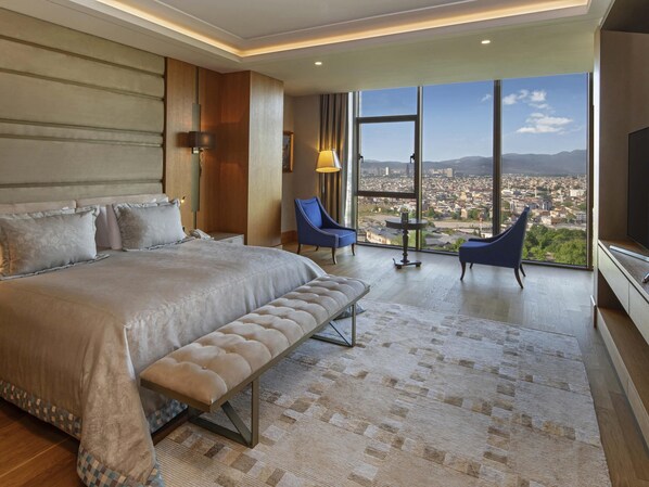 1 quarto, edredões de penas, minibar, cofre no quarto 