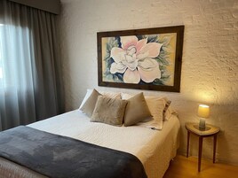 1 quarto, roupas de cama premium, individualmente decorados