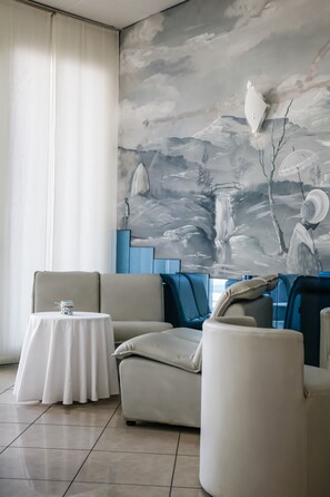 Sala de estar do lobby