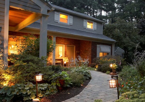 Fachada da propriedade