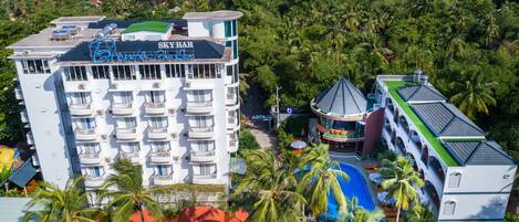 Fachada da propriedade