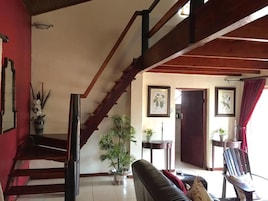 Casa de campo conforto, 1 quarto | Roupas de cama de algodão egípcio, ferros/tábuas de passar roupa