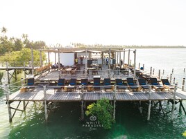 Vista para a praia ou o mar