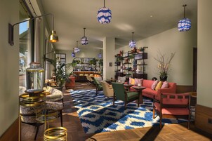 Sala de estar do lobby