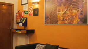 Sala de estar do lobby