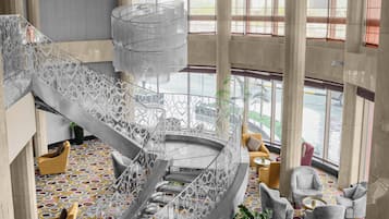 Sala de estar do lobby