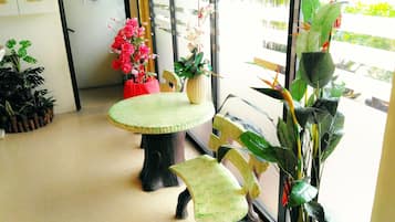 Sala de estar do lobby