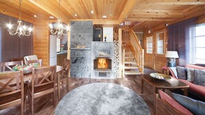 Vila superluxo, 4 quartos, sauna seca (Marsalkka) | Área de estar