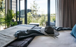 Vila superluxo, 2 quartos, vista para o mar | Vista do quarto