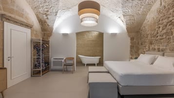Suite | 1 quarto, roupa de alta qualidade, edredões de penas, minibar
