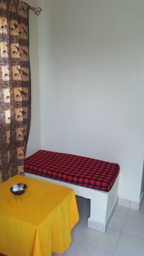Quarto Duplo Standard, 1 quarto, não fumadores, vista para o jardim | Sala de estar