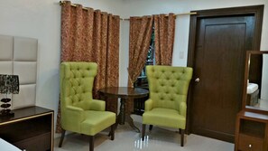 Quarto Deluxe | Cofre no quarto, secretária, Wi-fi grátis 