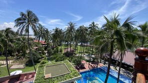 Vista para a praia ou o mar