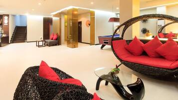 Sala de estar do lobby