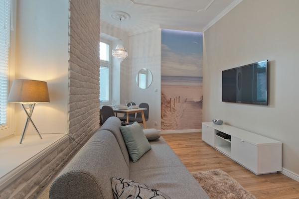 Apartamento | Wi-fi grátis, roupa de cama fornecida