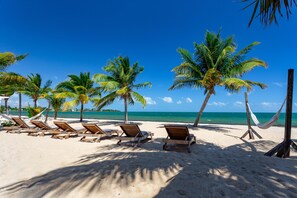 Estúdio de Luxo, 1 cama king-size, vista para o mar | Vista para a praia ou o mar