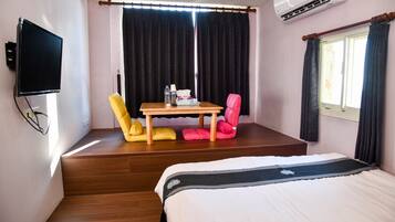 Quarto Duplo Deluxe | Quartos insonorizados, camas desdobráveis, Wi-fi grátis