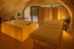 Tratamentos corporais, hidroterapia, aromaterapia 
