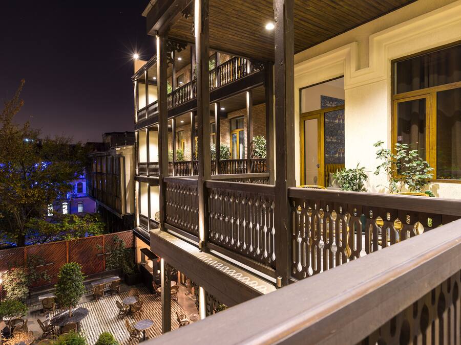 Museum Suite with terrace | Vista da varanda