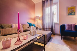 Apartamento Comfort, 1 quarto (Zadarska 4) | Sala | TV de ecrã plano 