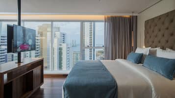 Suíte executiva | 1 quarto, frigobar, cofres nos quartos, individualmente decorados