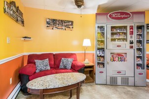 Sala de estar do lobby