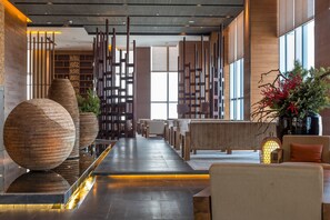 Sala de estar do lobby