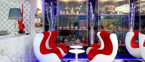 Sala de estar do lobby