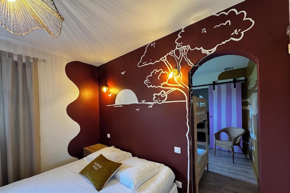 Quarto Familiar | Wi-fi grátis, roupa de cama fornecida