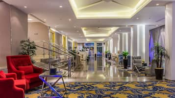 Sala de estar do lobby