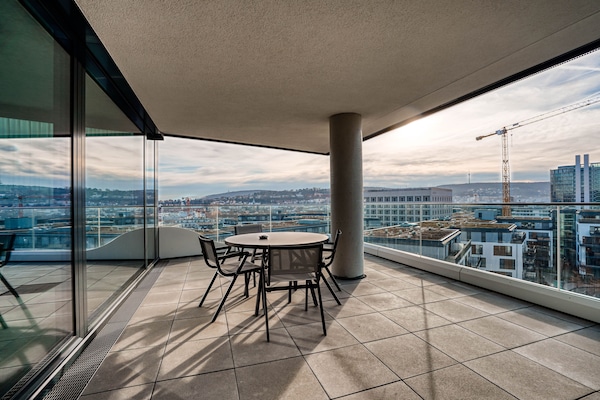 Suite, 1 quarto, Vista para a cidade | Terraço/pátio interior