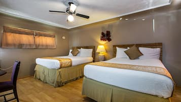 Quartos insonorizados, Wi-fi grátis, roupa de cama fornecida