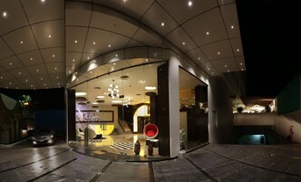 Entrada do alojamento