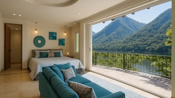 Quarto casal família | Terraço/pátio
