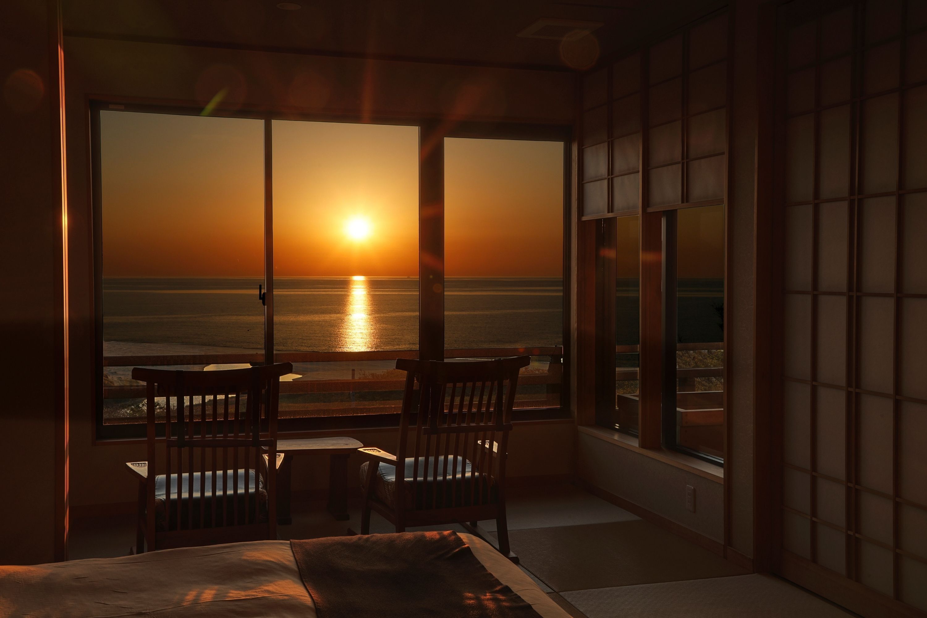 Quarto tradicional, vista para o mar | Vista do quarto