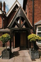 Entrada do alojamento