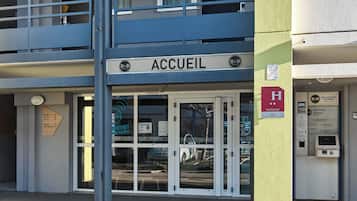 Entrada do alojamento