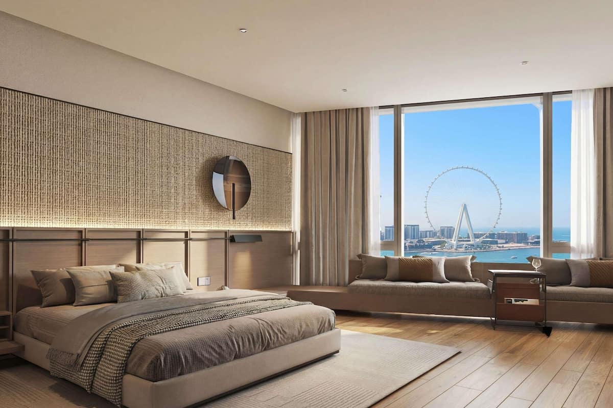 Suíte, 3 quartos | Roupas de cama premium, frigobar (abastecido com alguns itens grátis)