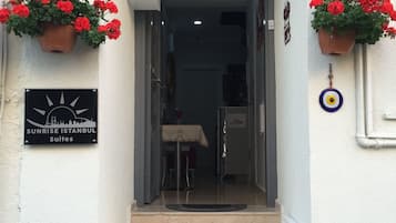 Entrada do alojamento